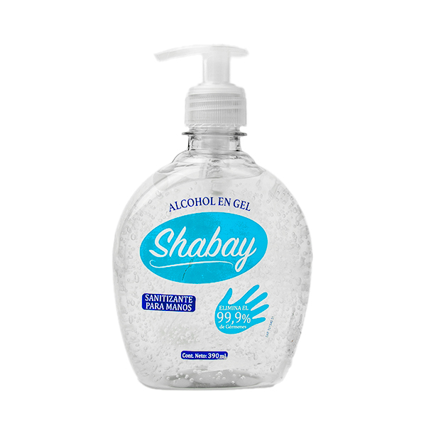 Alcohol en gel Shabay Neutro 390 ml – Jucep