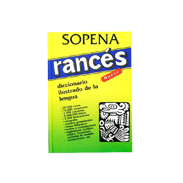 Diccionario ilustrado lengua española- Rances – Jucep