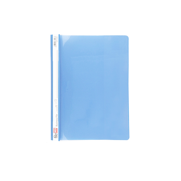 Folder Tapa Transparente A4 color Celeste – Jucep